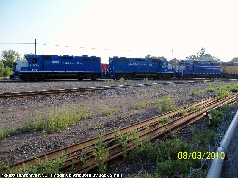 GMTX 2663, 2675, with GLC 392 & 393